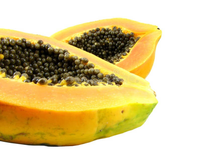 Papaya foto de archivo. Imagen de refresco, fruta, delicioso - 6429428