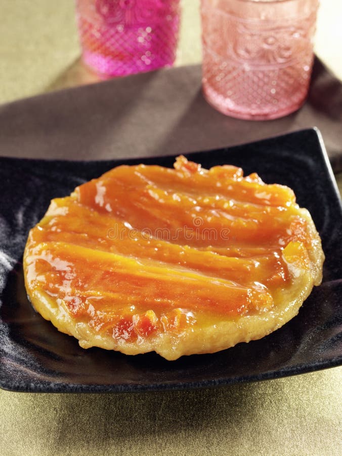 Papaya tatin tarlet stock image. Image of fruit, dessert - 23711055