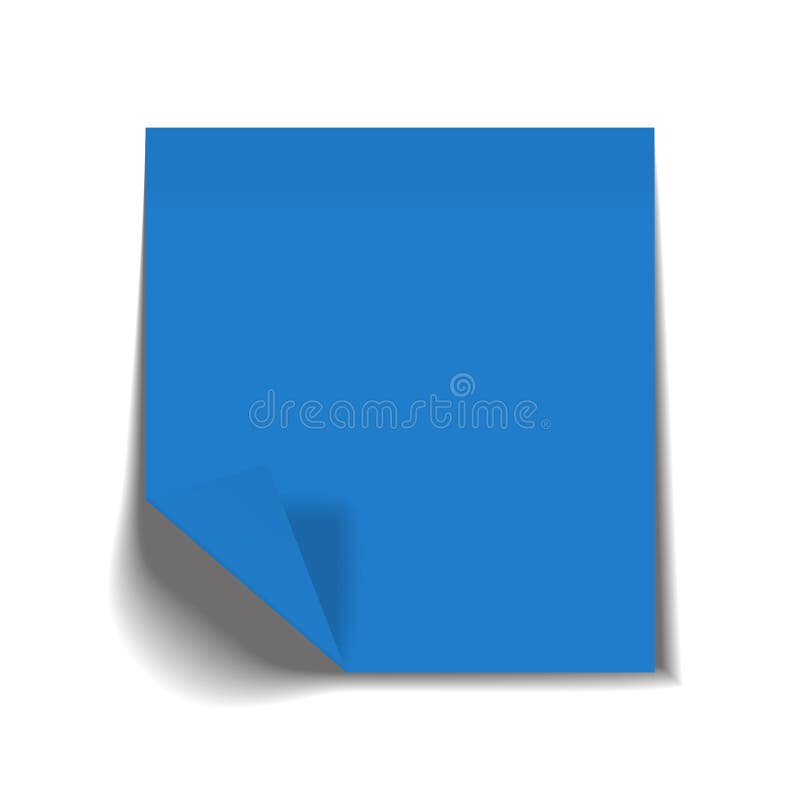 Papel azul ilustración del vector. Ilustración de papel - 268733274