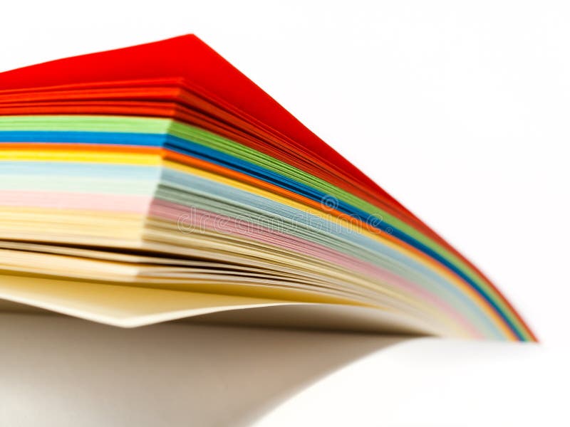 Papel colorido imagem de stock. Imagem de papel, vermelho - 18316667