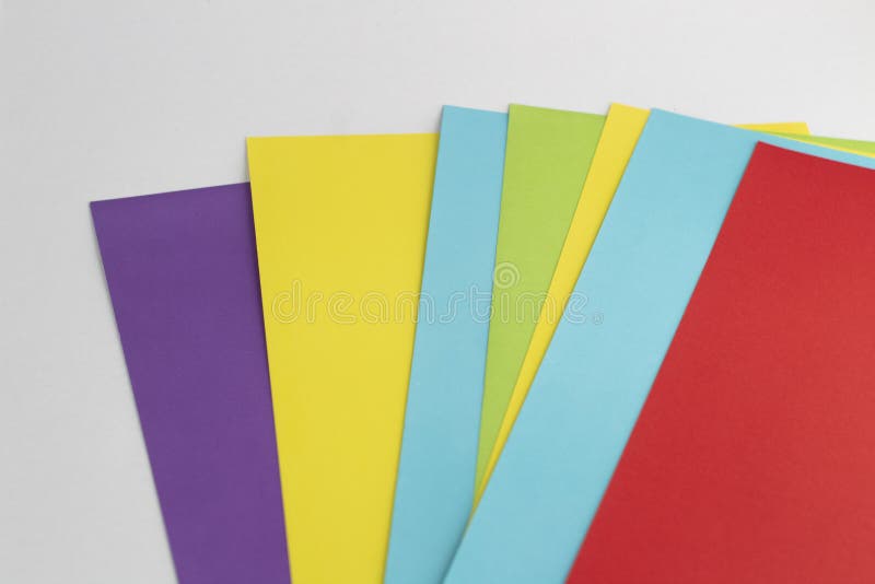 Papel colorido foto de archivo. Imagen de artes, azul - 227616822