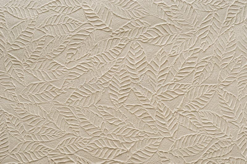 Papel Con Las Hojas Grabadas En Relieve Imagen de archivo - Imagen de ...