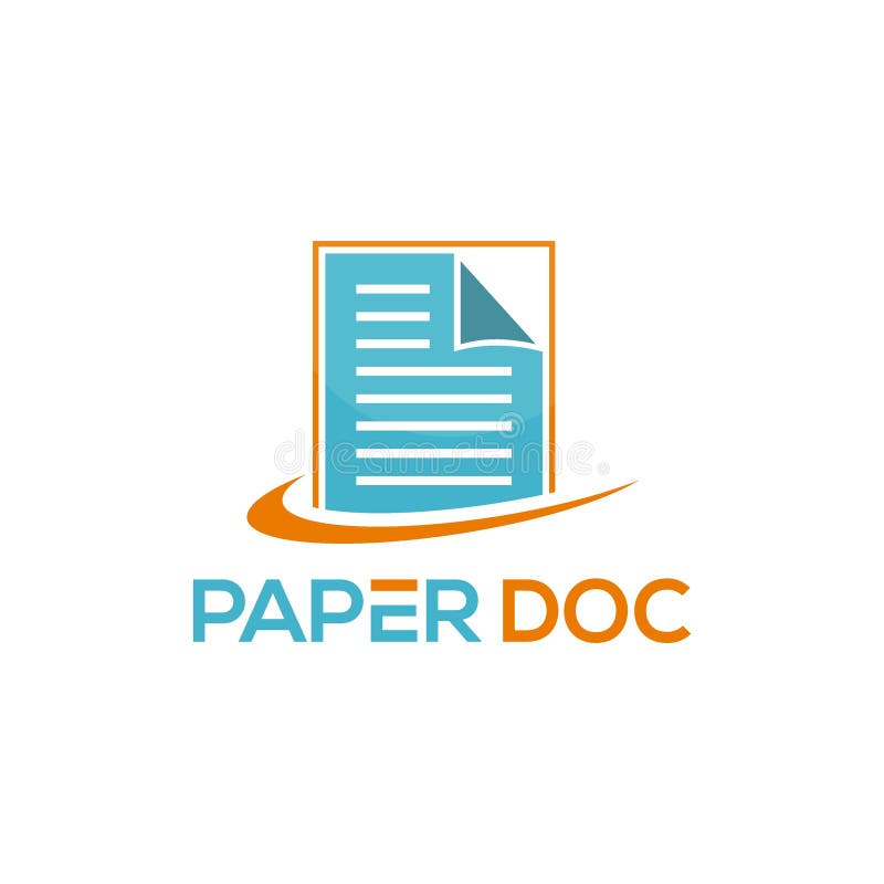 Papel Creativo Logo Vector Art Logo Ilustración del Vector ...