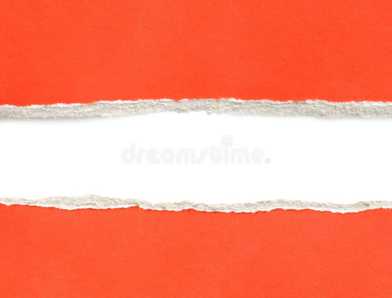 Papel De Papel E Rasgado Rasgado Imagem de Stock - Imagem de memorando ...
