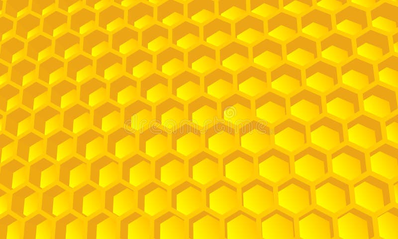 Papel De Parede Da Colmeia, Fundo Ilustração do Vetor - Ilustração de ...