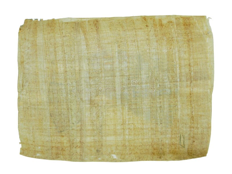 Papel do papiro imagem de stock. Imagem de pena, bordas - 19361