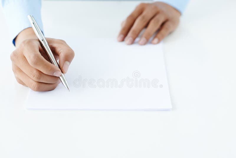 Papel En Blanco Para Escribir Imagen de archivo - Imagen de pizarra ...