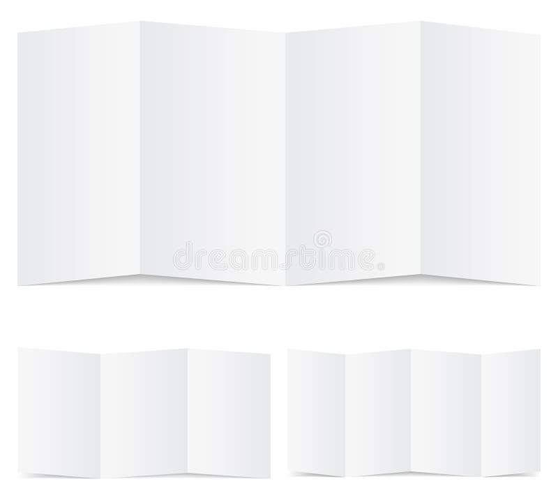 Papel plegable ilustración del vector. Ilustración de sombra - 21909024