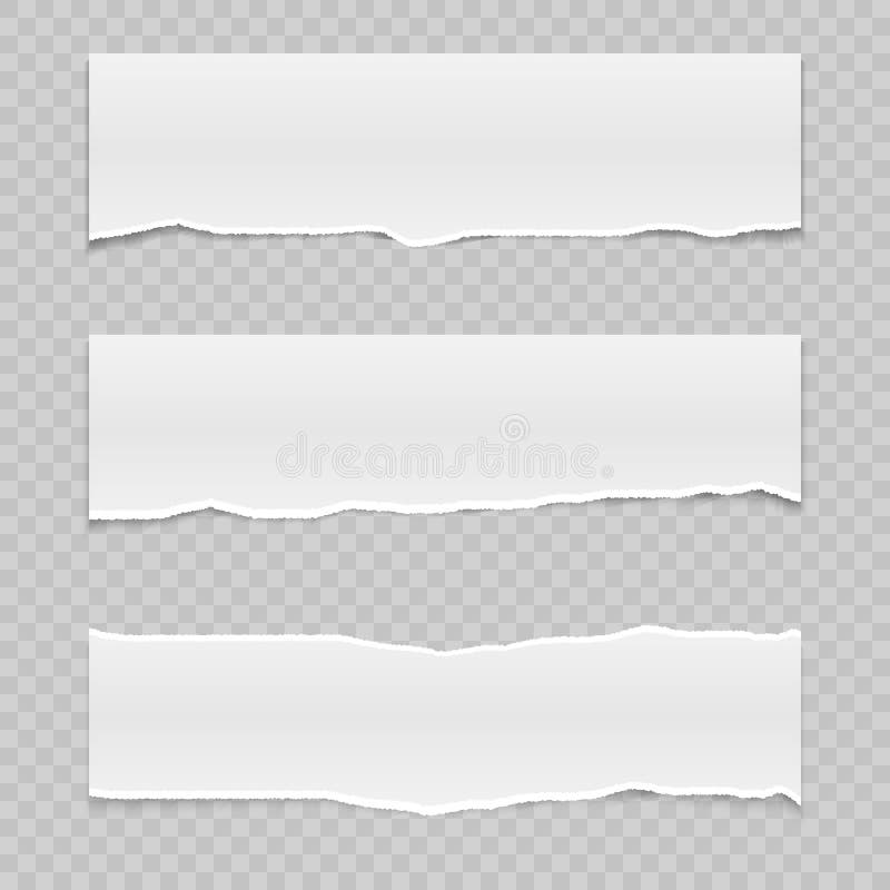 Papel rasgado ilustração do vetor. Ilustração de efeito - 115826545