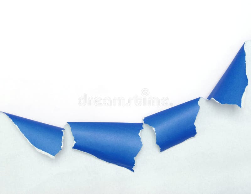 Papel rasgado del color imagen de archivo. Imagen de contexto - 24516519