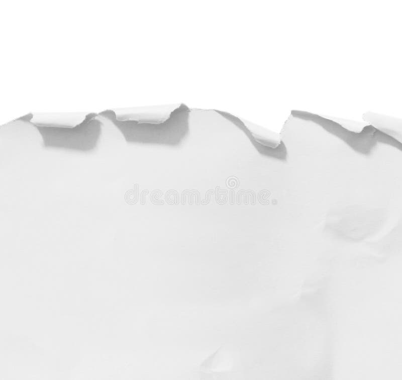Papel Rasgado, Parte De Papel Rasgado Imagem de Stock - Imagem de macro ...