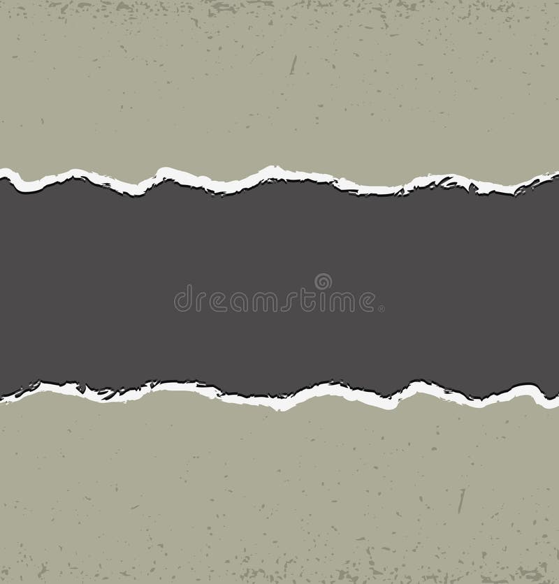 Papel Rasgado. Elemento Do Vetor Para O Projeto. Ilustração Stock ...