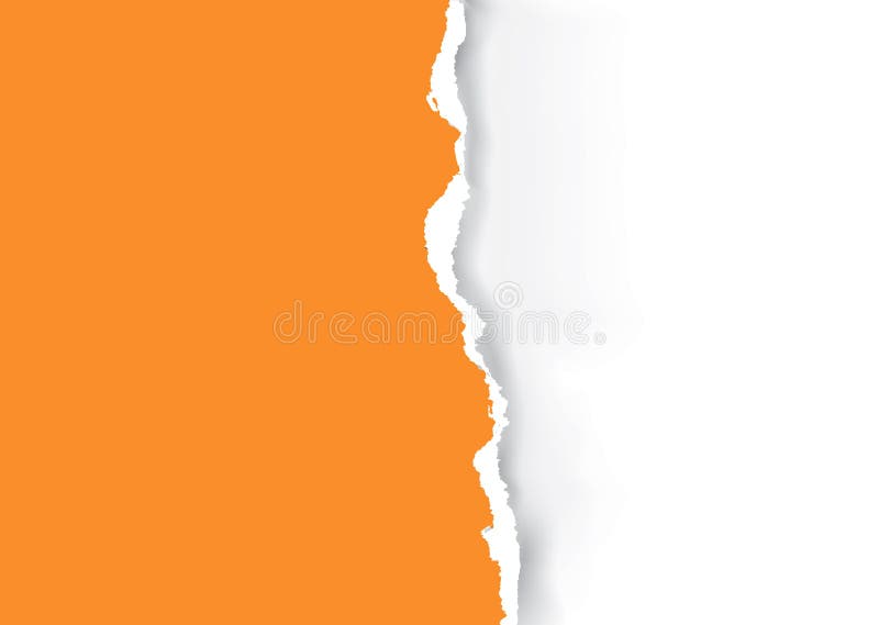 Papel De Parede Rasgado Laranja Ilustração do Vetor - Ilustração de ...