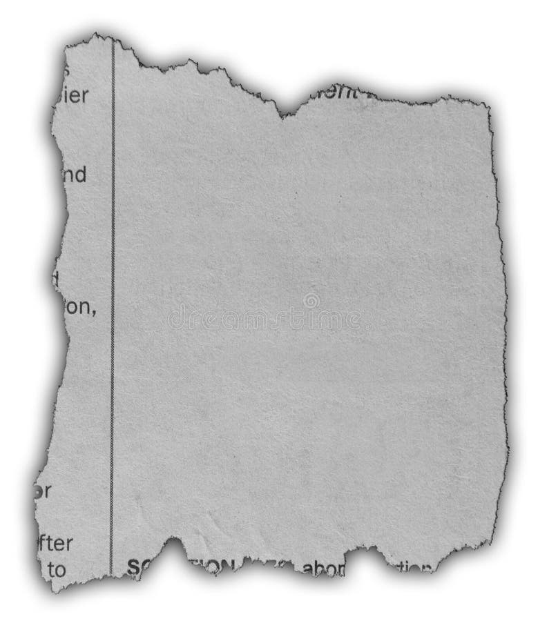 Papel roto foto de archivo. Imagen de truncamiento, dentado - 255473746
