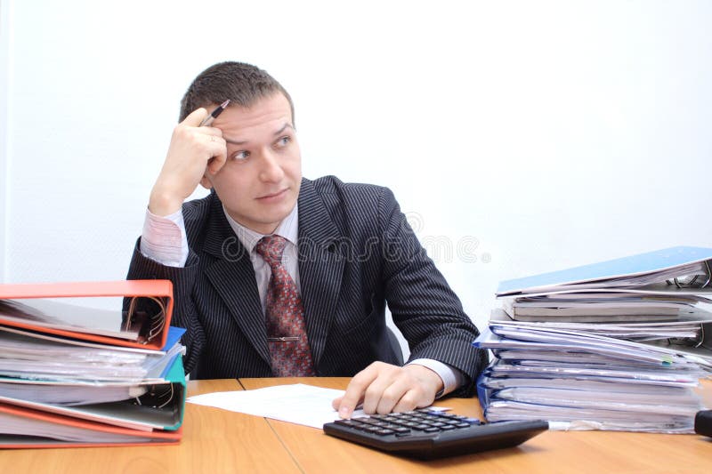 Papeleo foto de archivo. Imagen de ordenador, fichero - 5248382