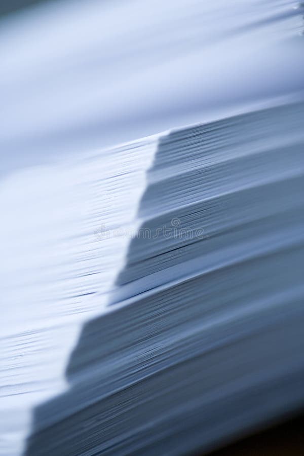 Paper stock photo. Image of copy, copies, print, work - 10128478