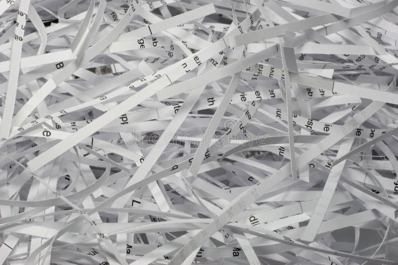 Shredded paper stock image. Image of paper, business, macro - 2246285