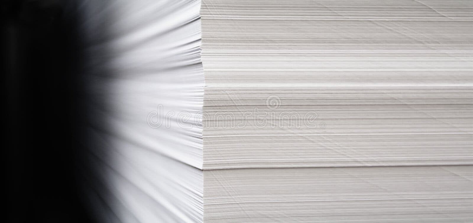 Offset paper sheets stock image. Image of paper, printing - 1595709