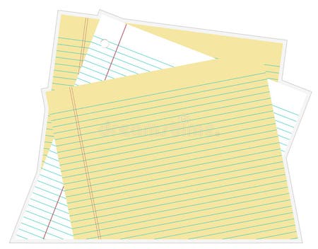 College Ruled Lined Paper Stock Illustrations – 508 College Ruled Lined ...