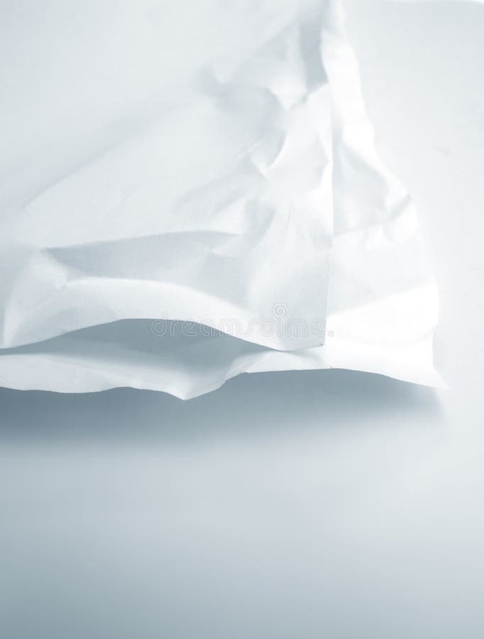 White Paper Falling from Clear Blue Sky. Stock Photo - Image of drop ...