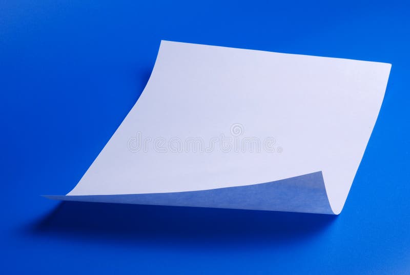 Blank paper stock image. Image of business, idea, message - 10880279