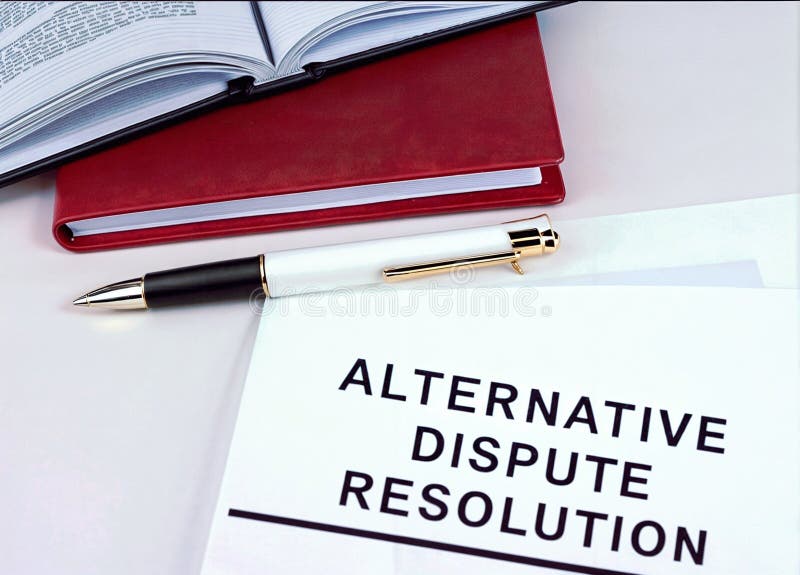 A Paper with Acronym Alternative Dispute Resolution Written on it Stock ...