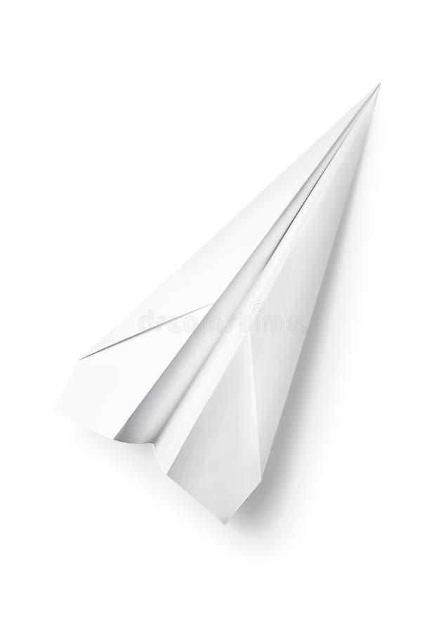 Paper plane stock photo. Image of airplane, isolated - 33996132