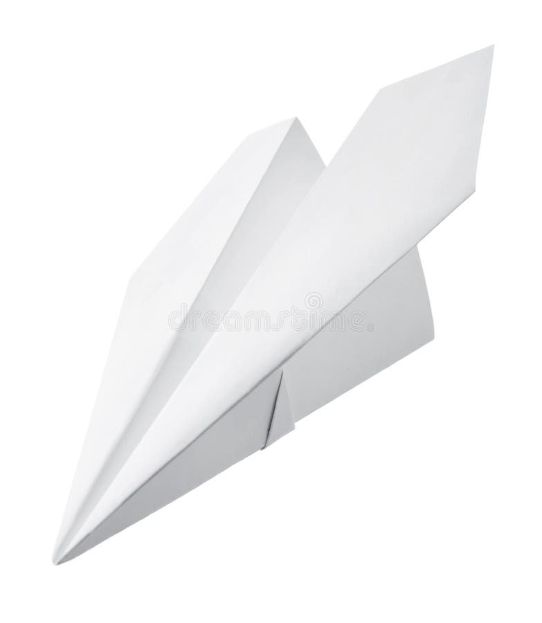 Paper Airplane stock image. Image of play, folded, conceptual - 305871