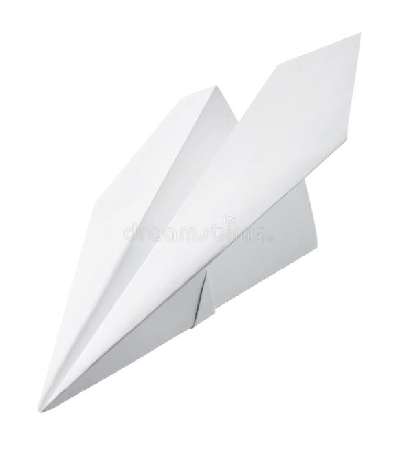 Paper airplane stock image. Image of childish, aircraft - 16698669