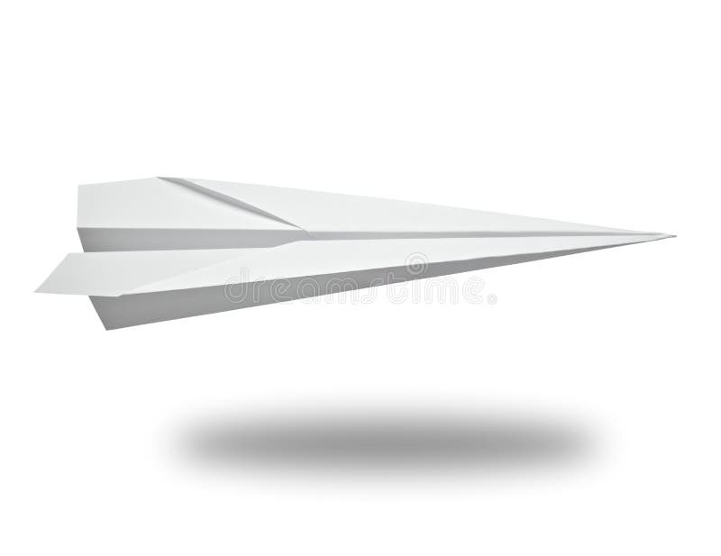 Paper airplane stock image. Image of childish, aircraft - 16698669