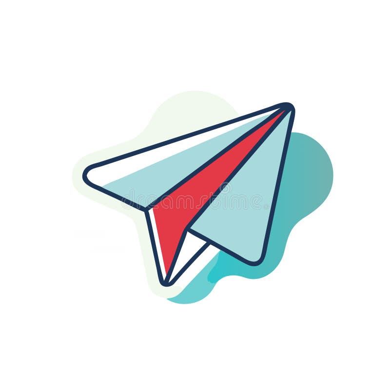 Simple Red Airplane Vector Design Stock Photos - Free & Royalty-Free ...