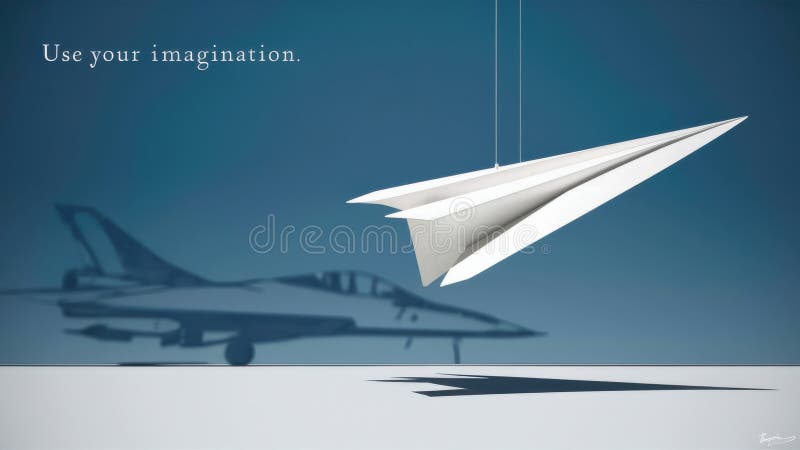 Paper Airplane Jet Shadow Stock Illustrations – 493 Paper Airplane Jet ...