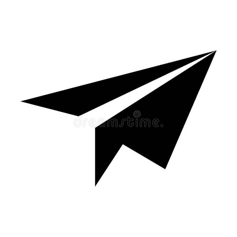 Paper Airplane Icons Vector Design Template Stock Vector - Illustration ...