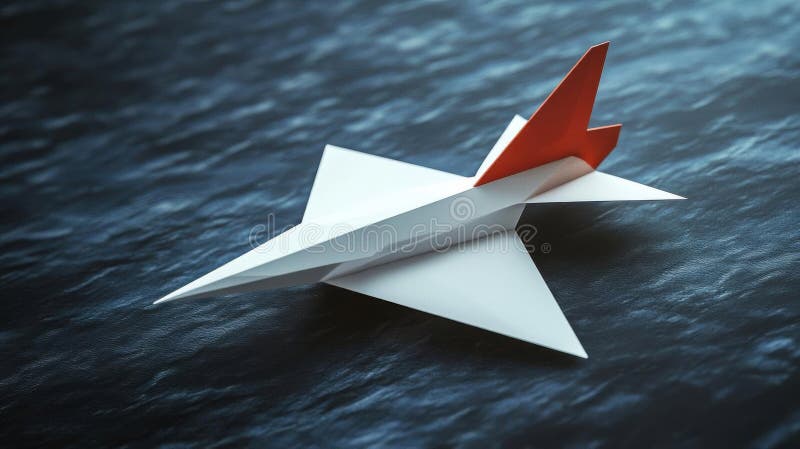 Paper Airplane on the Surface is Ready for Takeoff and Exploration ...