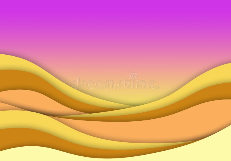 Paper Art Abstract Background.Paper Waves, Layers Texture. Geometric ...