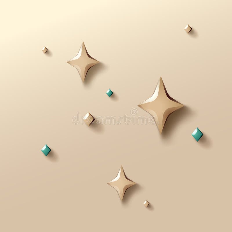 Paper Art Origami Starry Sky Stock Vector - Illustration of elegance ...