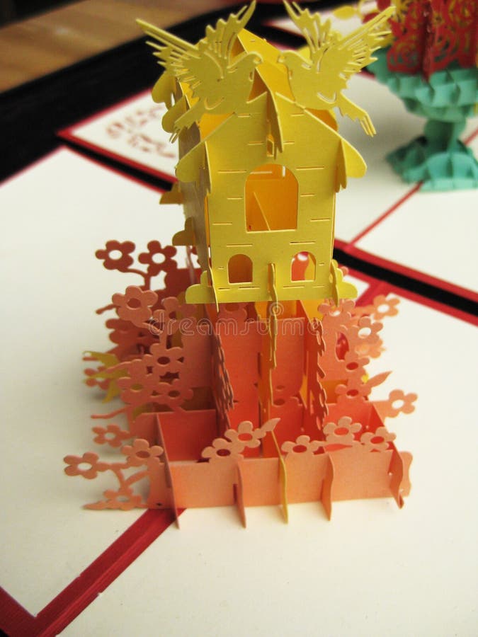 Paper Art stock image. Image of cute, works, china, element - 44656033