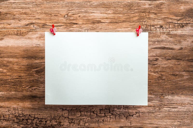 Paper attach to rope stock photo. Image of business, concept - 47513456