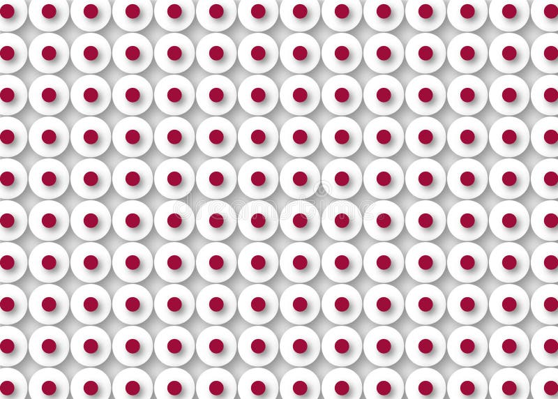 Red Round Background Point Red Pattern Stock Illustration ...
