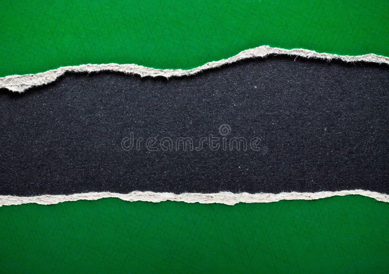 Torn paper borders stock image. Image of recycling, black - 16048751