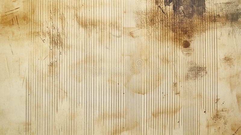 Dirty Roller Marks Leaving Smudged Ink Patterns on Paper Stock ...