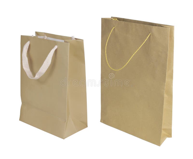 Paper bag stock photo. Image of business, sale, blue - 17066582