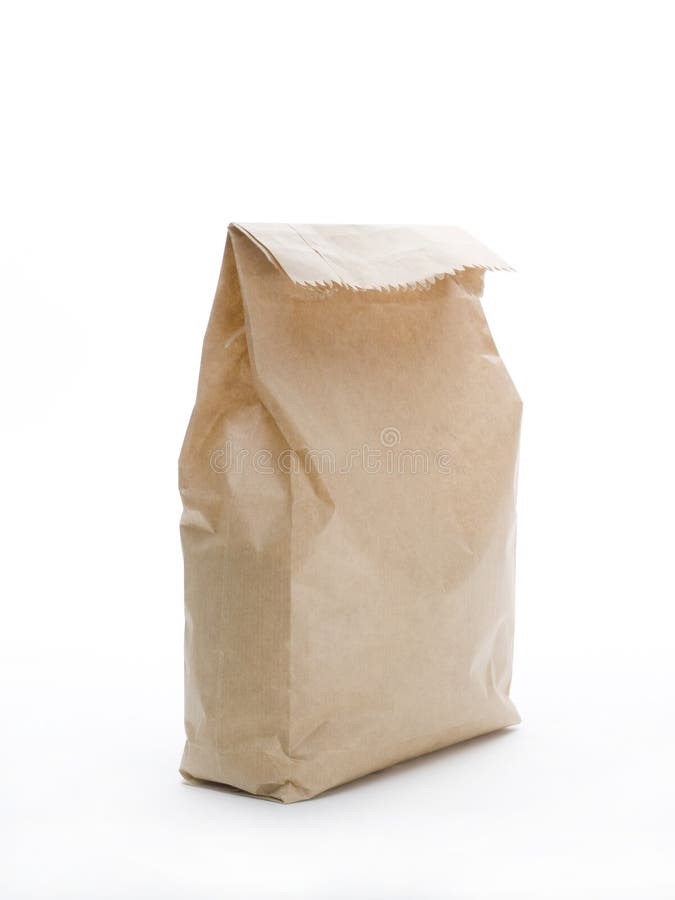 Paper bag stock image. Image of deliver, packaging, brown - 902577