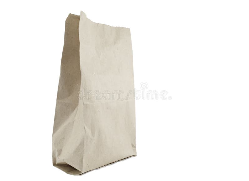 Paper bag stock image. Image of deliver, packaging, brown - 902577