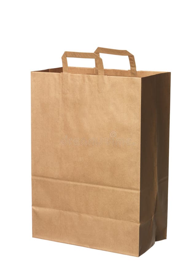 Paper Bag stock photo. Image of friendly, carry, studio - 8299156