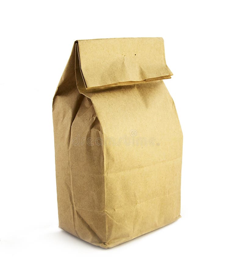 Paper bag stock image. Image of deliver, packaging, brown - 902577