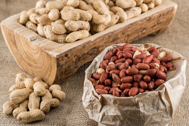 Peanuts stock photo. Image of paper, peanut, peanuts - 119032684