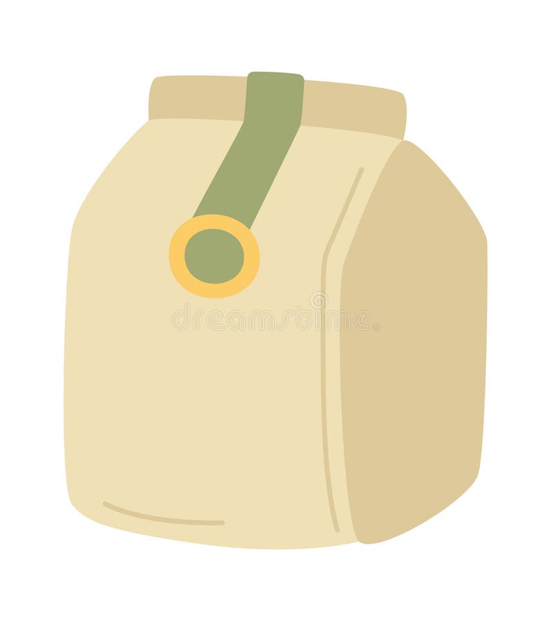 Paper Bag Icon stock vector. Illustration of retail - 274067969