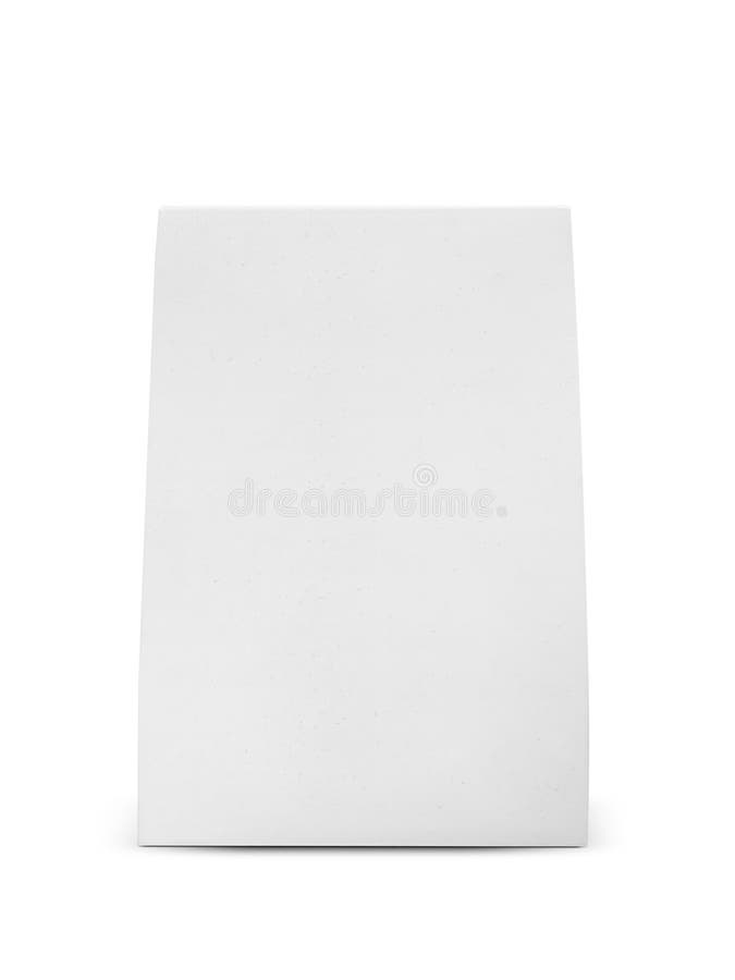 Paper Bag Package for Advertising and Branding. a-form Paper Bag Stock ...