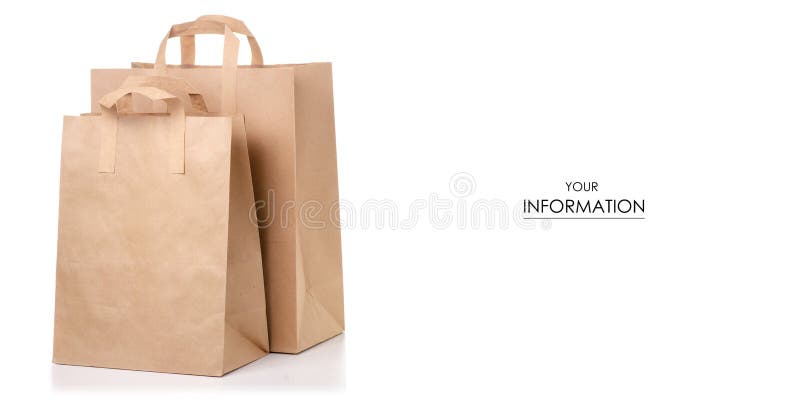 Paper bag package pattern stock photo. Image of kraft - 146964652